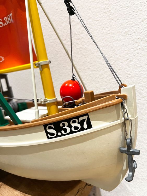 Playmobil 3551 susanne Fischkutter 1983 Fischerboot vintage (Gebraucht ...