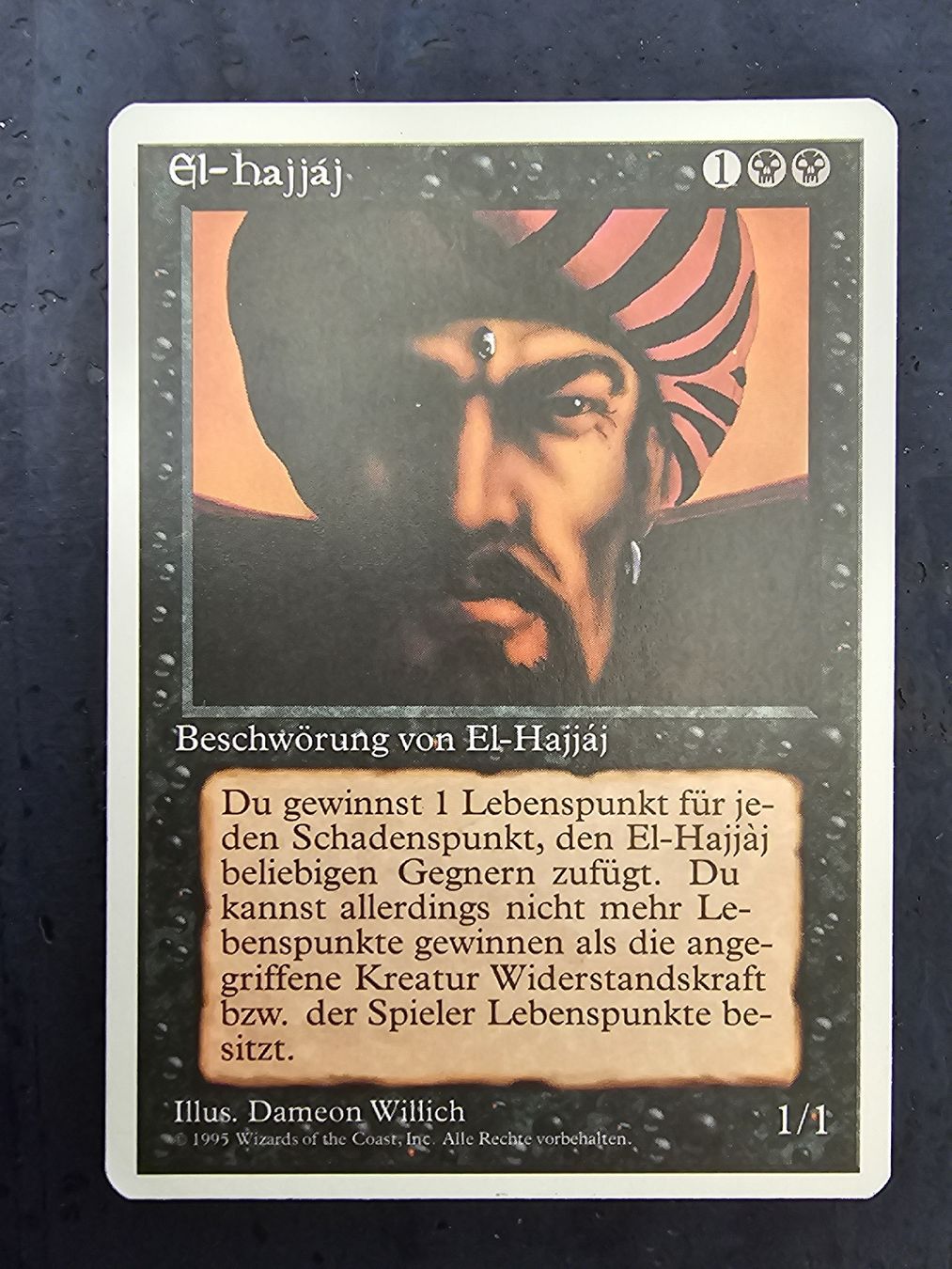 Magic the Gathering Karte - El-Hajjaj - Selten! (Gebraucht) in Wisen SO ...