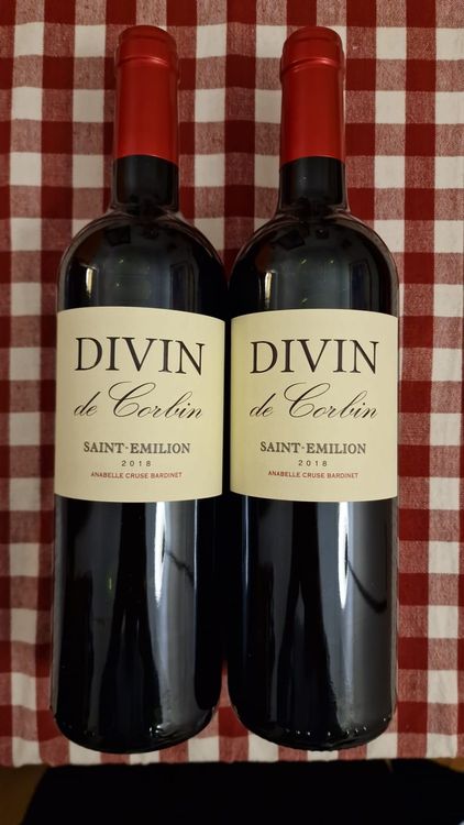 Château Corbin Divin de Corbin Saint Emilion 2018 x 2 (Gebraucht) in ...
