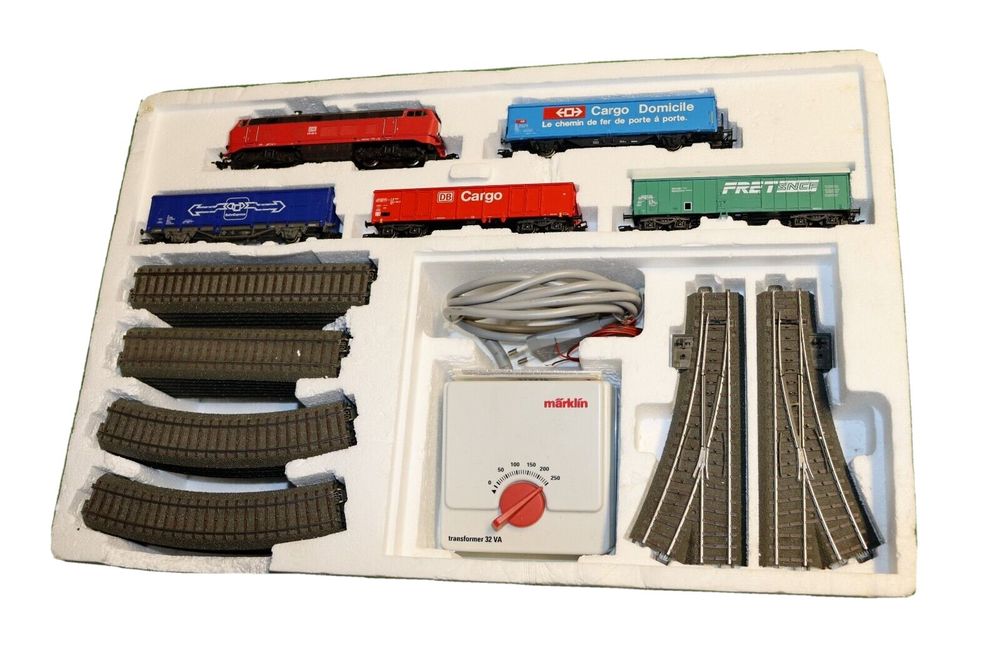 Märklin 29445 Delta H0 Güterzug Set BR 218 OVP C Gleis (Neu (gemäss ...