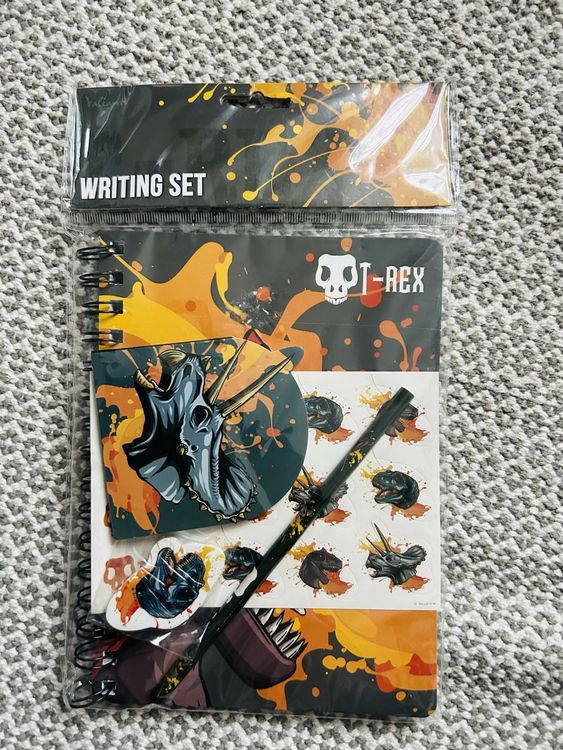 T-Rex Writing set NEU perfekt für Geschenkt (Neu und originalverpackt ...