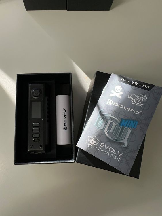 Dovpo Odin Mini DNA75C Box Mod (Schwarz) (Gebraucht) in aarberg für CHF ...