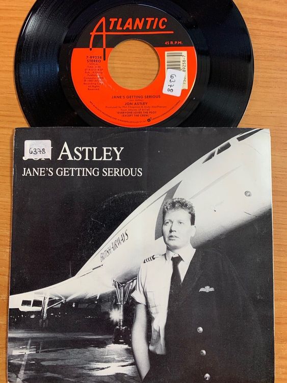 Jon Astley - Jane's Getting Serious / 1. US-Pres. 1987 | Kaufen auf Ricardo
