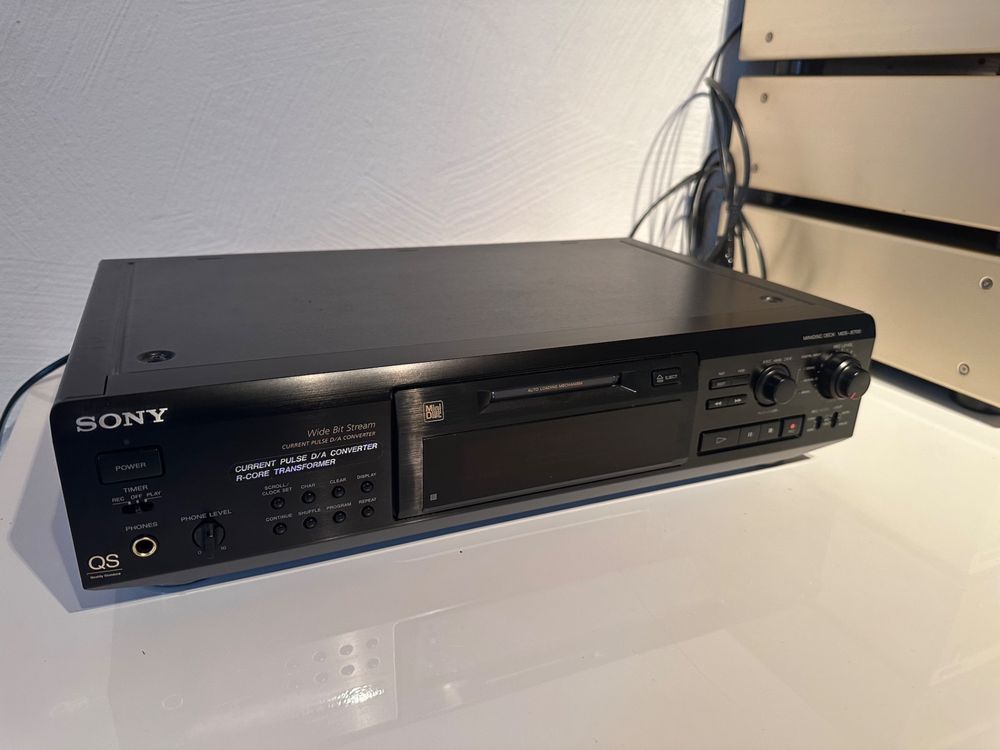 Sony MDS-JE700 MiniDisc black (Gebraucht) in Wiedlisbach für CHF 100 ...