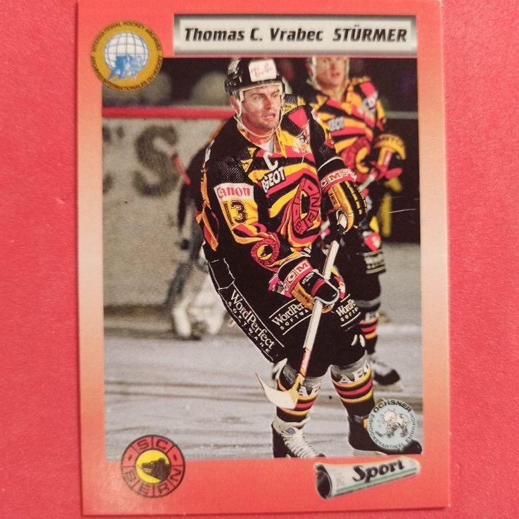 Thomas C. Vrabec - SCB - 1993/94 (Gebraucht) in Dübendorf für CHF 4.2 ...
