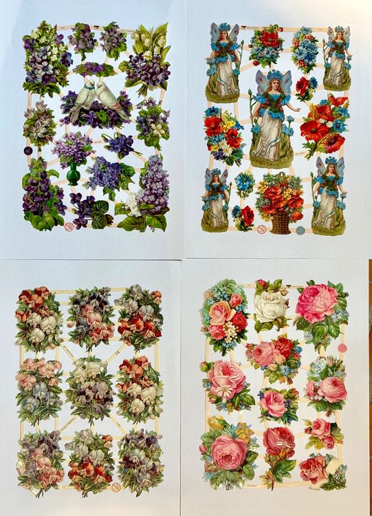 Oblatenbilder/ Glanzbilder mit Glitzer | Kaufen auf Ricardo