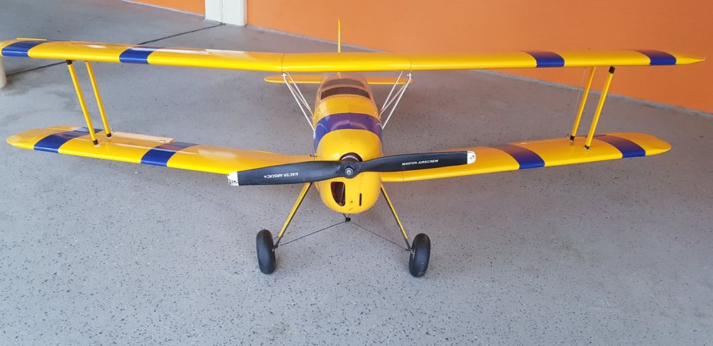 RC Doppeldecker Bücker von Graupner 170cm ohne Motor (Gebraucht) in ...