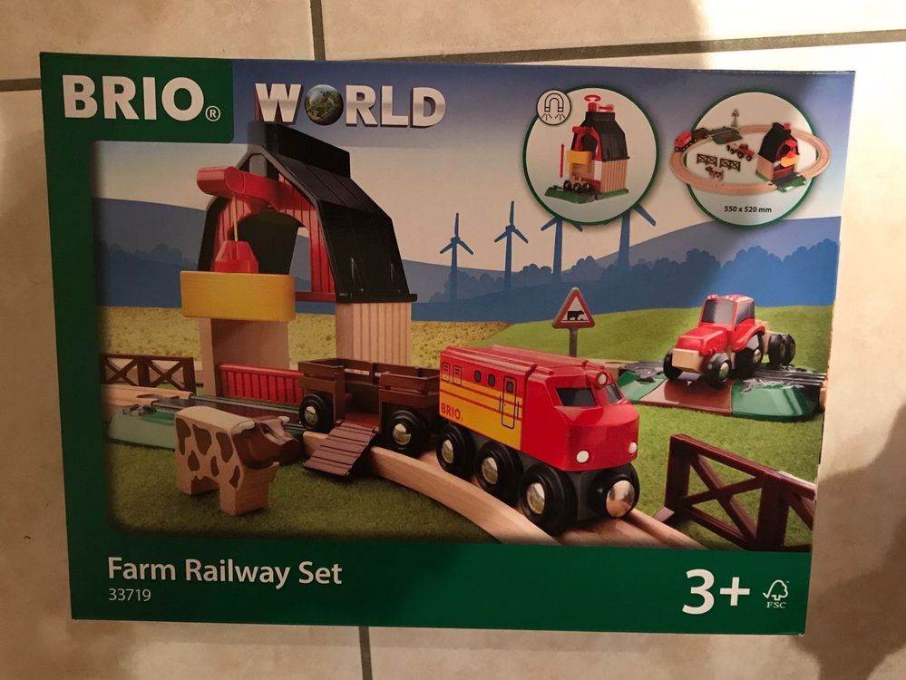BRIO Farm Railway Set (3+) | Kaufen auf Ricardo