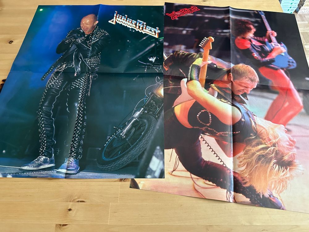 JUDAS PRIEST ROB HALFORD tolle Poster + Berichte inkl. 80's (Gebraucht ...
