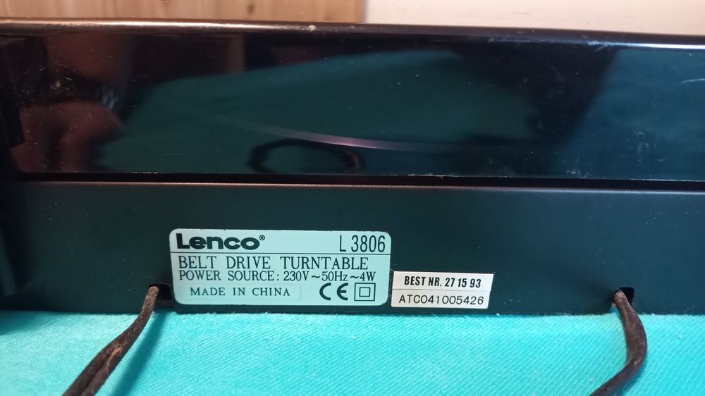 Plattenspieler LENCO Stereo Turntable L3806 45 33 (Gebraucht) in ...