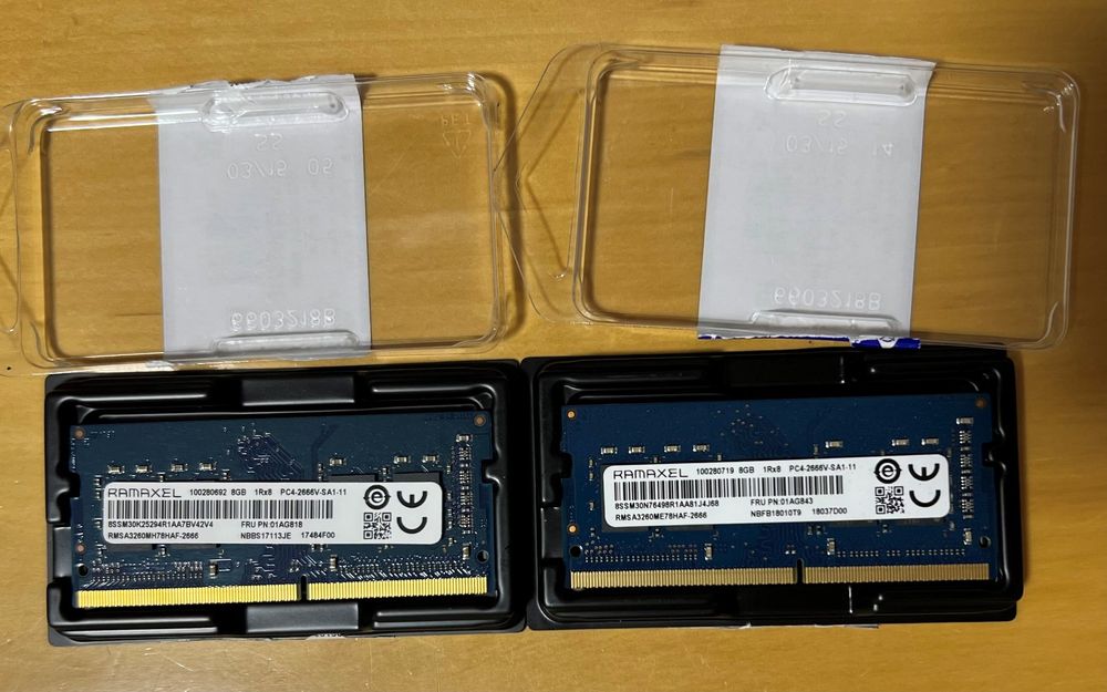 2x Ramaxel Memory PC4 8GB (Gebraucht) in Horgen für CHF 10 – mit ...