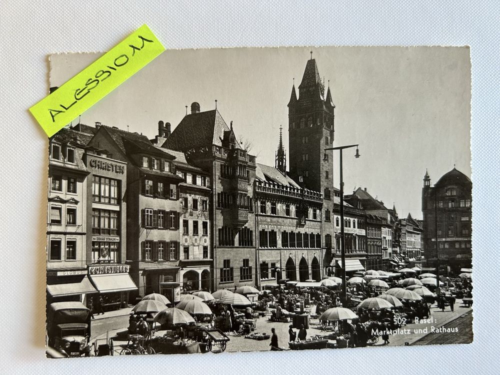 Basel Marktplatz belebt (Gebraucht) in Fanas für CHF 6.8 – mit Lieferung auf Ricardo kaufen