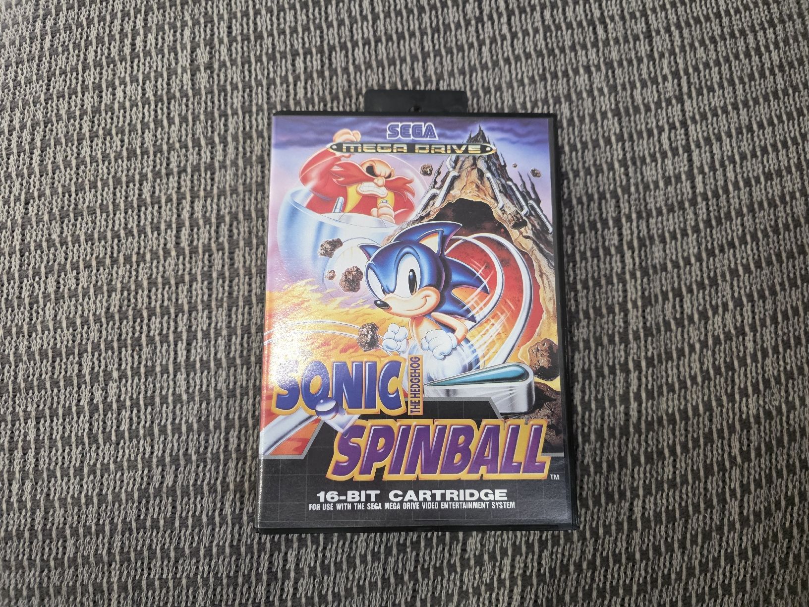 Sonic Spinball Sega Mega Drive - Jeu Rétro en Parfait État (Neuf (Voir ...