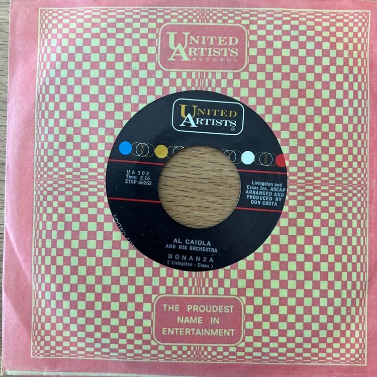 Al Caiola & His Orch. - Bonanza / 1. US-Press. 1961 (Gebraucht) in Gais ...