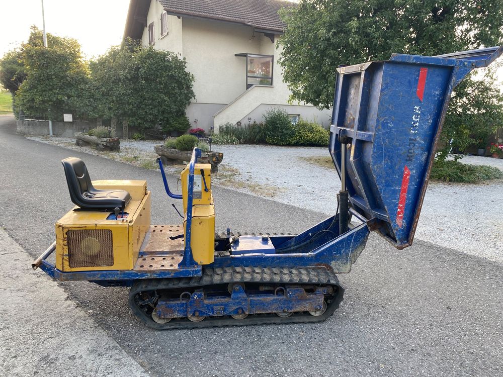 Huki 100 H Raupen Dumper / Kipper / Transporter ab 1.- (Defekt) in Courgevaux für CHF 3001 – nur ...