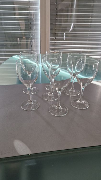 7 white wine glasses | Kaufen auf Ricardo