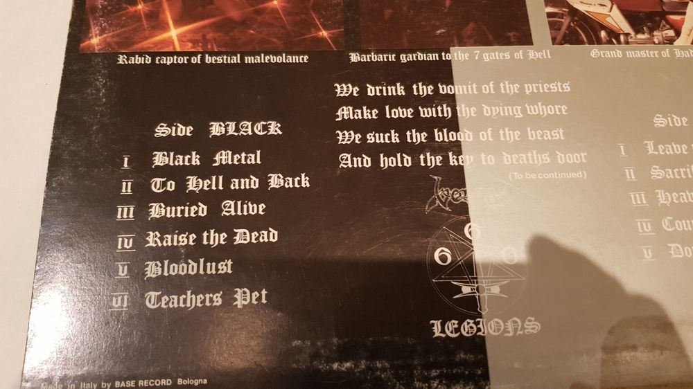 Venom, LP, Black Metal, 1982 (Gebraucht) in Marly für CHF 21 – mit ...