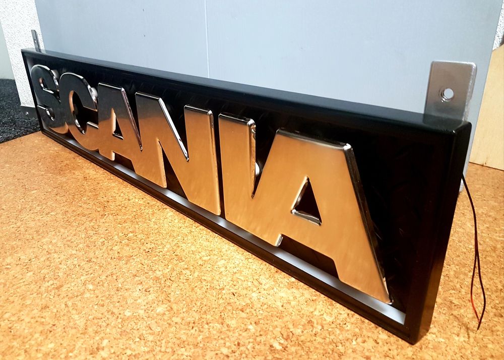 SCANIA LOGO LEDS 12V ROUGE | Kaufen auf Ricardo
