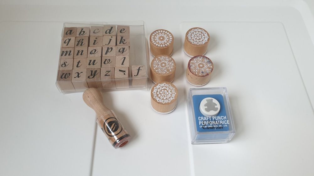 Motivstempel Stempel + Mini Stanzer Bär Set (Neu (gemäss Beschreibung)) in St. Gallen für CHF 7 ...