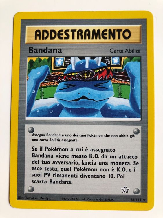 Focus band - RARE pokemon neo genesis 86/111 (Gebraucht) in Lausanne ...