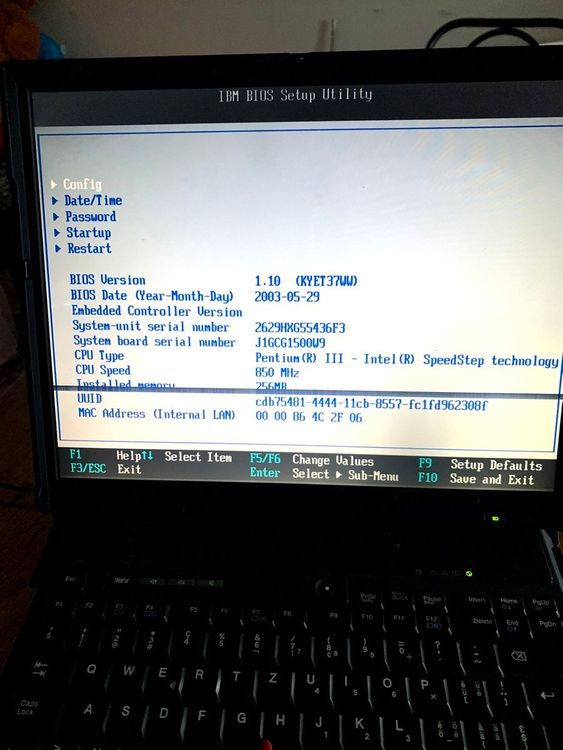 Vintage IBM Thinkpad A21P Inkl. Original IBM Netzteil. | Kaufen auf Ricardo