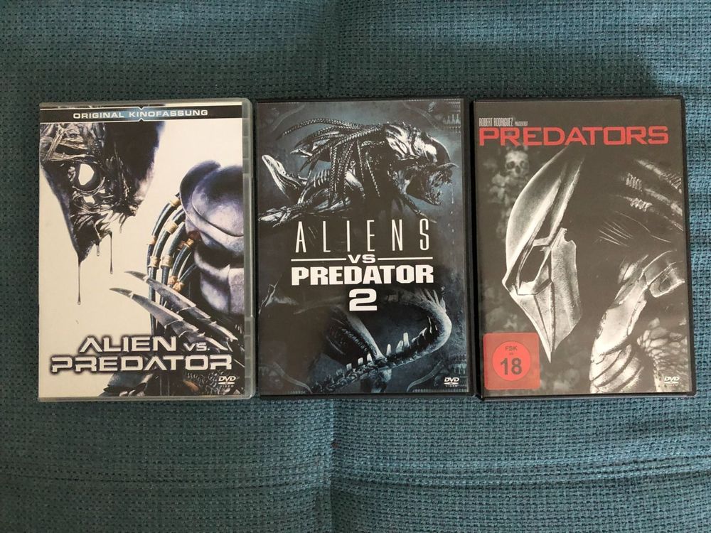 Alien vs Predator 1+2 und Predators (3 DVD's) (Gebraucht) in Basel für ...