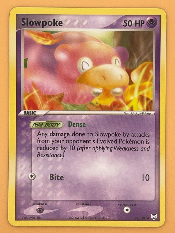 Slowpoke 76/109 Pokémon EX Team Rocket Returns ab 1.- (Neu (gemäss ...