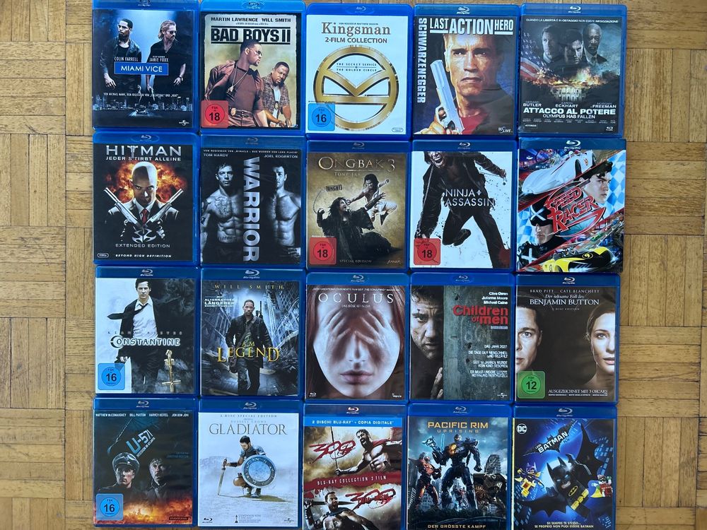 Blu-Ray bundle 20x film ab Fr. 12! | Kaufen auf Ricardo