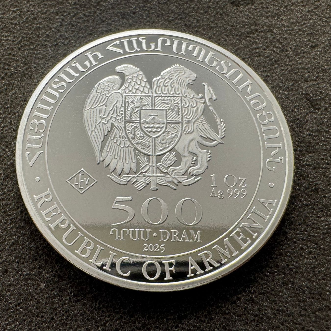 1 Unze Silber Armenien Arche Noah 2025 (Gebraucht) in Reitnau für CHF 34 – mit Lieferung auf ...