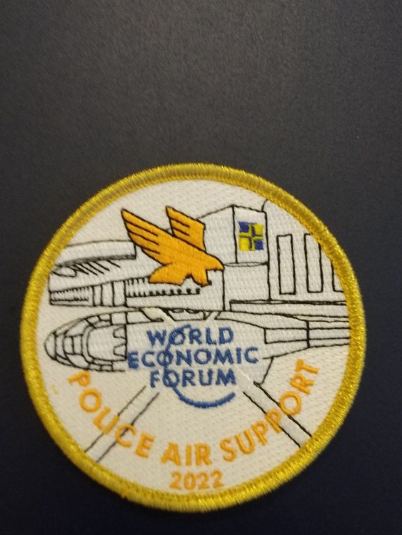 WEF Police Air Support 2022 Goldrand | Kaufen auf Ricardo