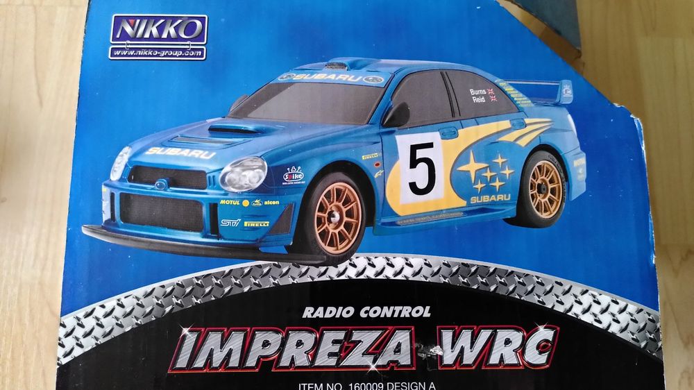 NIKKO RC Subaru Impreza Rally Car Ferngesteuertes Auto (Gebraucht) in ...