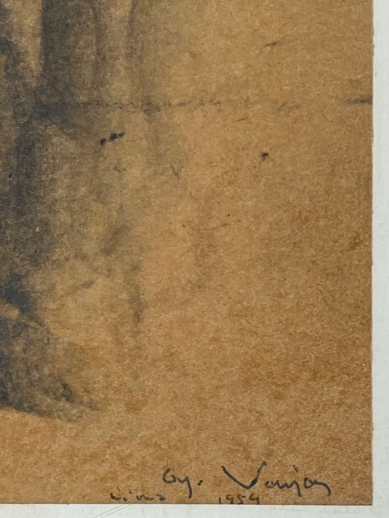 Interessante Kohle Zeichnung unleserlich Signiert (Gebraucht) in Root für CHF 10 – mit Lieferung ...