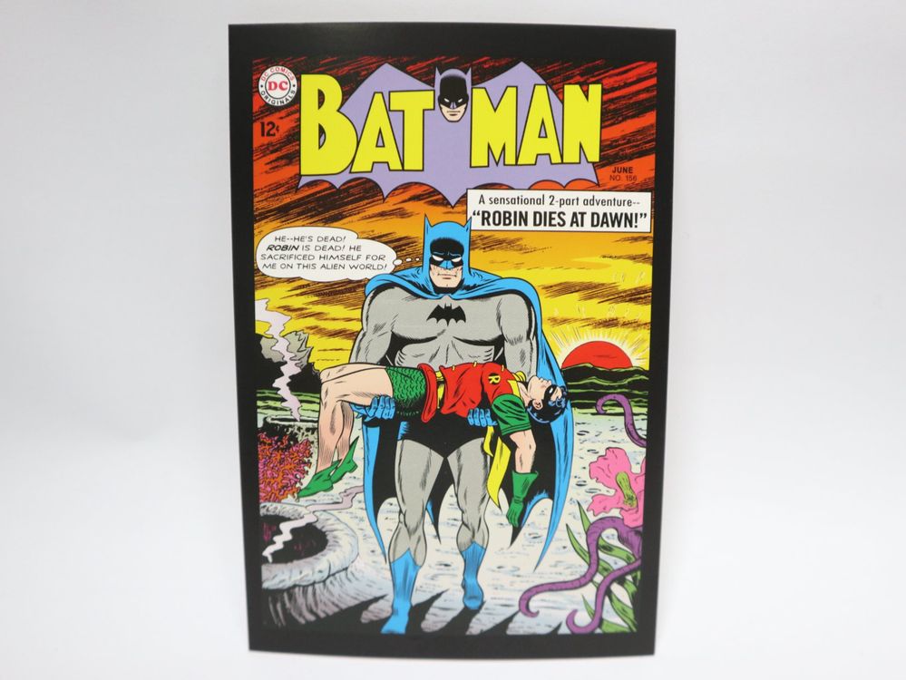 AK Batman & Robin Dies At Dawn Comic Cover Postkarte (Neu (gemäss ...