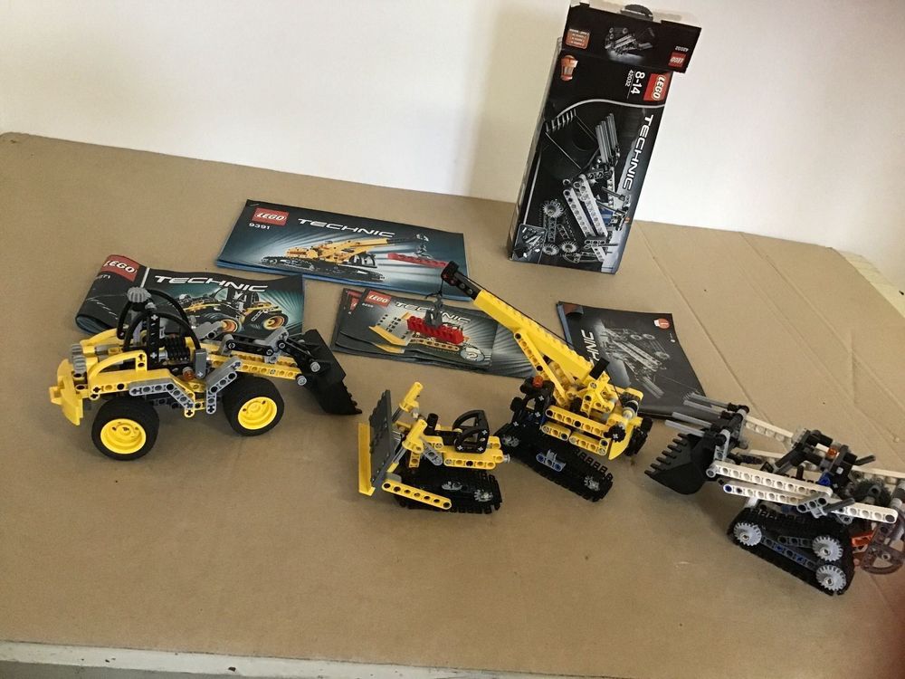 Lego Technic Baustelle Bagger Trax Kran | Kaufen auf Ricardo