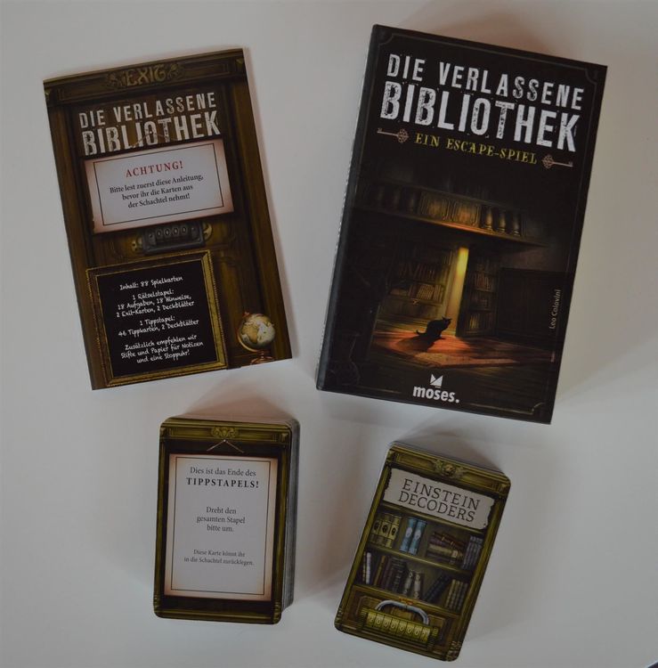 Escape Spiel Die verlassene Bibliothek (Gebraucht) in Einigen für CHF 3 – mit Lieferung auf ...