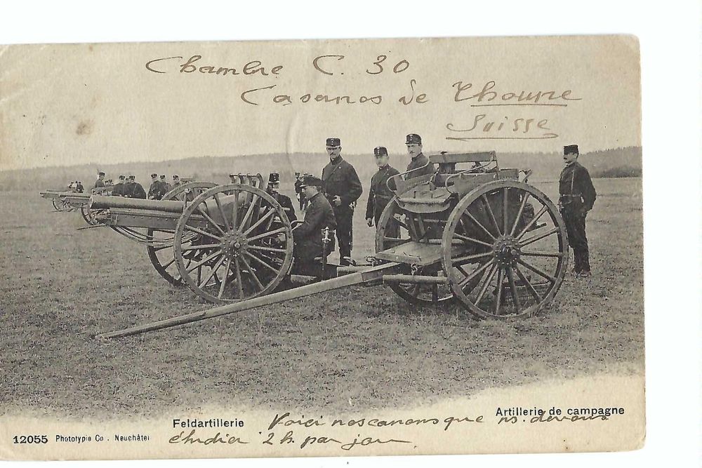SCHWEIZER ARMEE: Feldartillerie 1907 (Gebraucht) in Thun für CHF 12.05 – mit Lieferung auf ...
