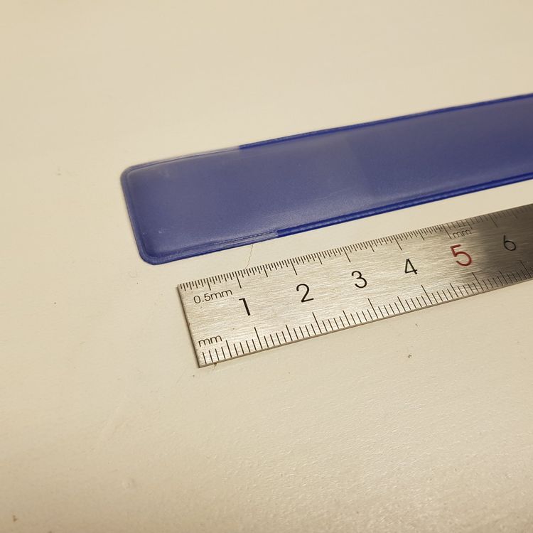 Massstab / Lineal Metall 150 mm biegbar inkl. Schutzhülle | Kaufen auf ...