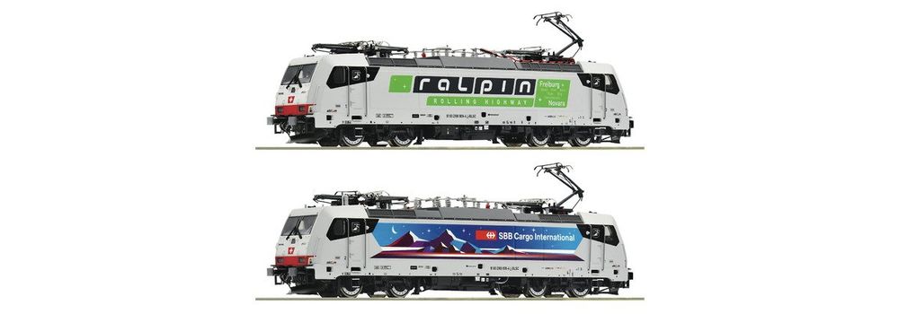 NEU - Roco 7510035 E-Lok 186 909-4 „Nightpiercer“ SBB/RAlpin (Neu und originalverpackt) in ...