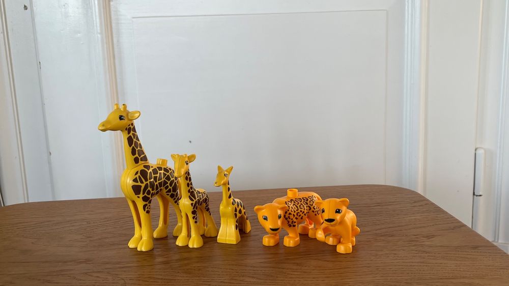 LEGO Duplo Afrika-Set/Zoo-Set Giraffe Löwe Leopard | Kaufen auf Ricardo