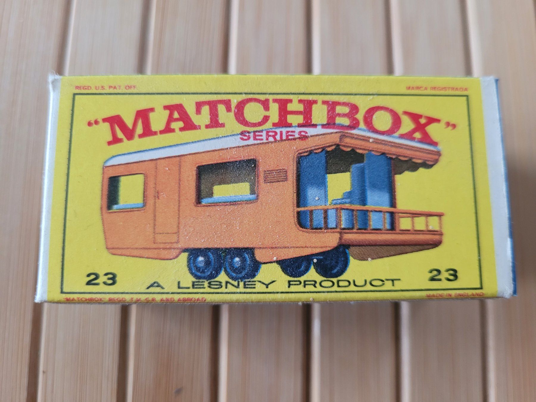Matchbox Lesney Nr. 23a Berkeley Caravan, Rarität! (Neu (gemäss ...