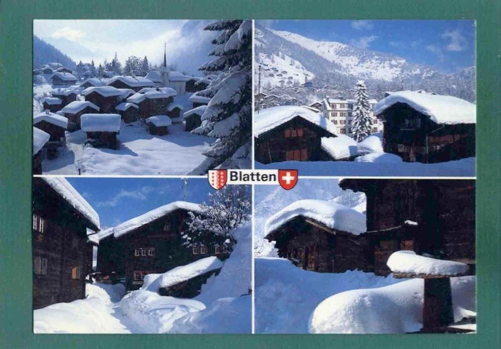 Blatten ob Naters, 1997, 4 Ansichten (Gebraucht) in Sargans für CHF 1 – mit Lieferung auf ...
