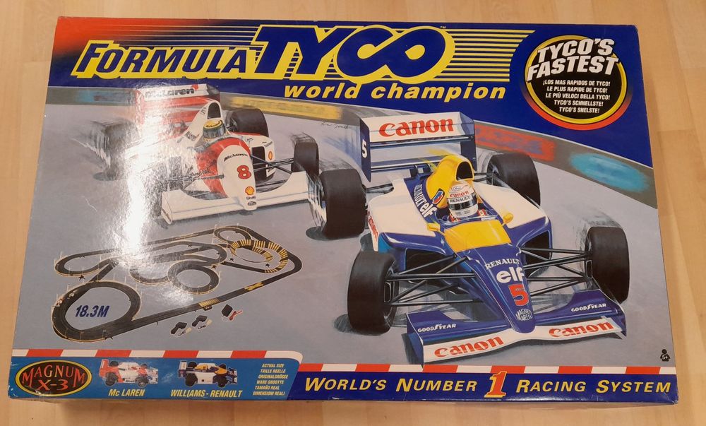 Formula Tyco 2x Rennbahn insges. 29Meter Bahn | Acheter sur Ricardo