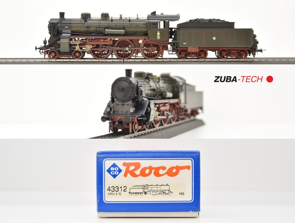 Roco 43312 Dampflok S 10 K.P.E.V H0 GS Analog OVP | Kaufen auf Ricardo