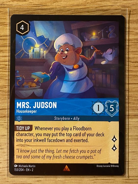 Disney Lorcana 2 EN - Mrs. Judson (153/204) | Kaufen auf Ricardo
