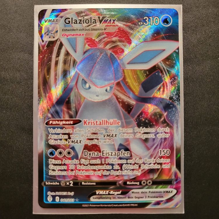 GLAZIOLA VMAX POKEMONKARTE (Gebraucht) in Oberdorf NW für CHF 3 – mit ...