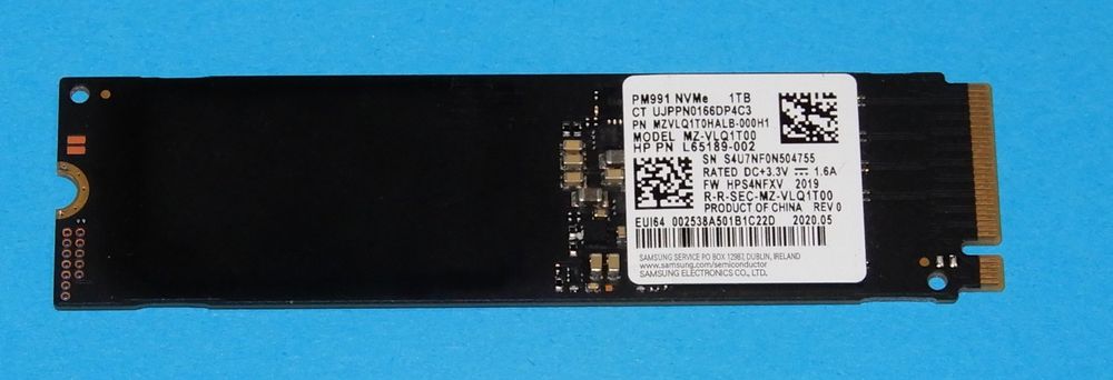 Samsung PM991 NVMe 1 TB (Gebraucht) in für CHF 39 – mit Lieferung auf ...