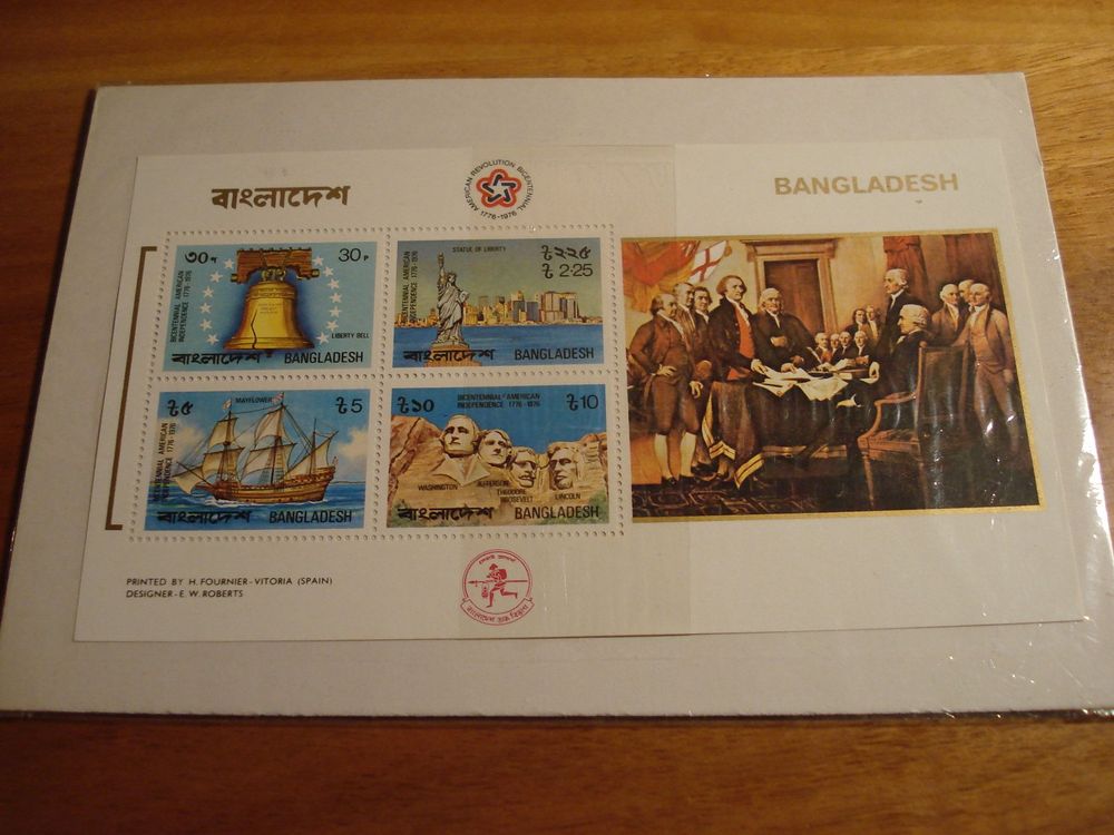 Bangladesh, Block 1976, 200 Jahre USA (Gebraucht) in Niederwil AG für ...