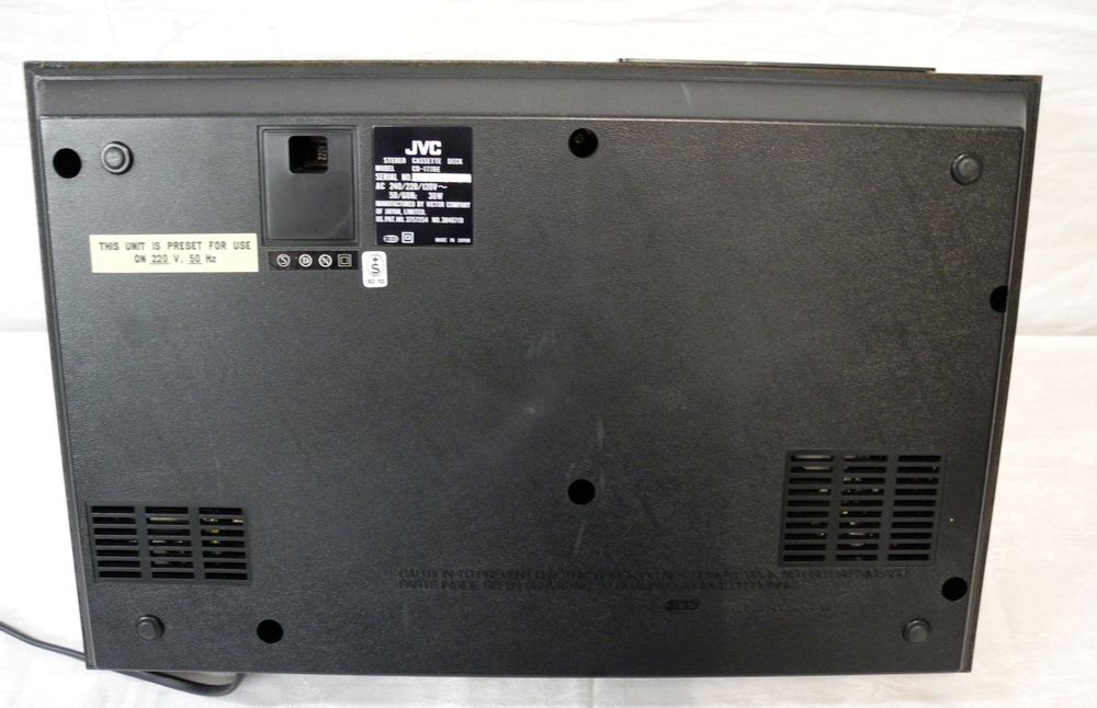 JVC Stereo Cassettendeck CD-1770 ab 1Sfr. | Kaufen auf Ricardo