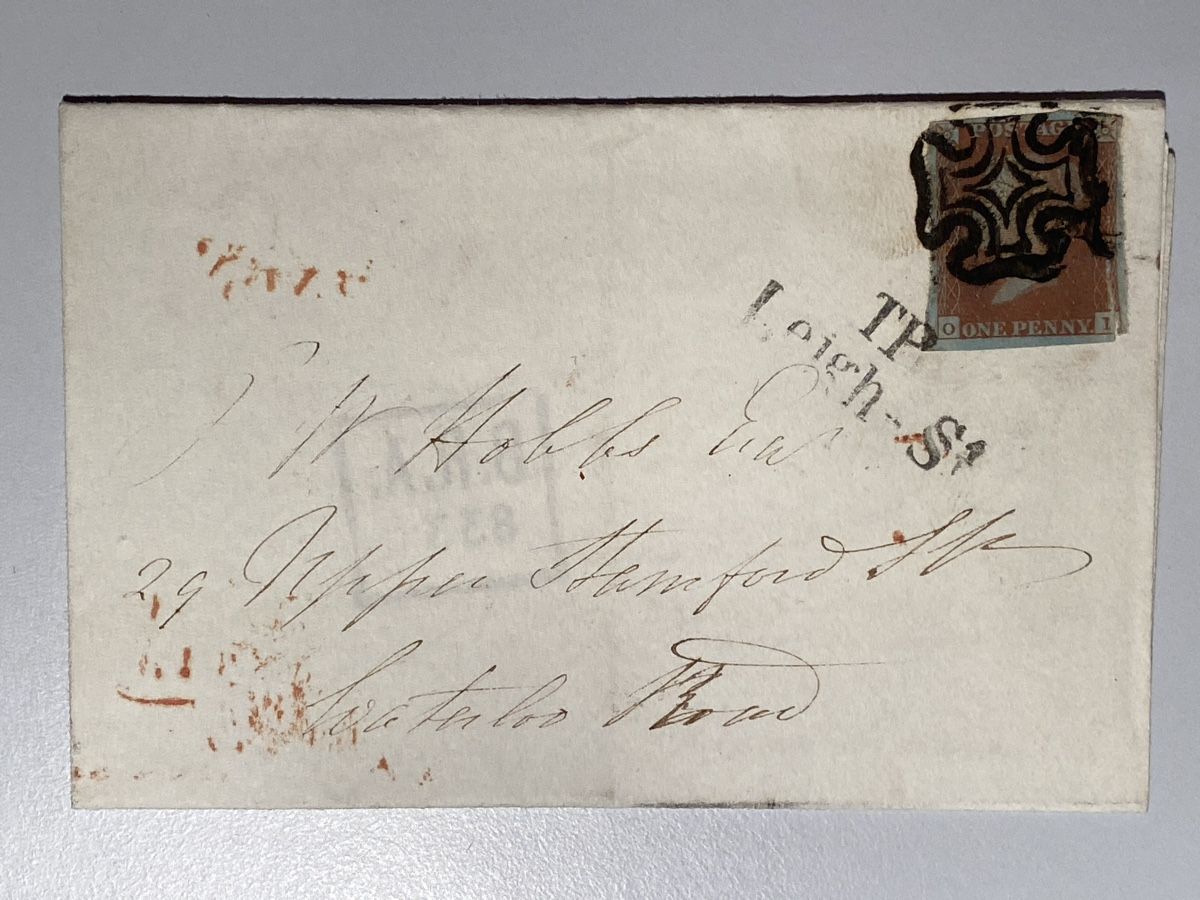 Grossbritannien 1841, One Penny 1d Red, Top erhalten & gest. (Gebraucht ...
