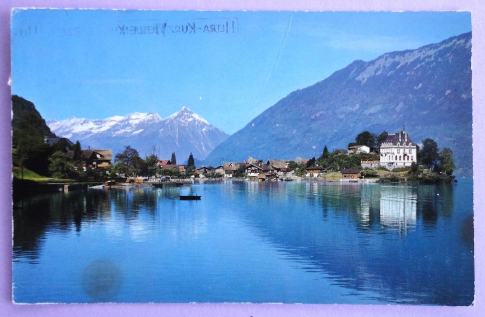 Iseltwald am Brienzersee mit Niesen | Kaufen auf Ricardo